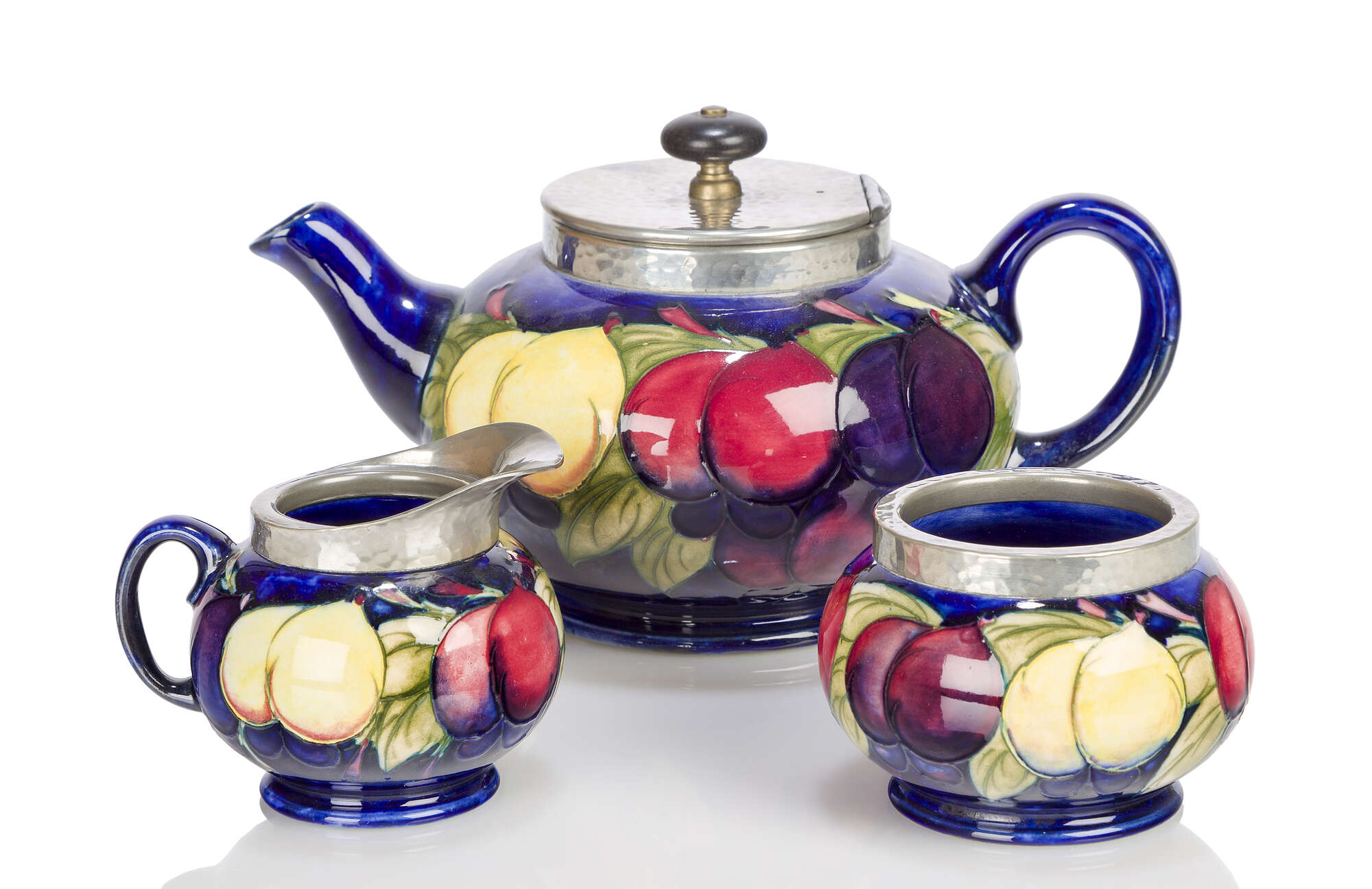 Roseberys London | William Moorcroft (1872-1945), a pewter mounted