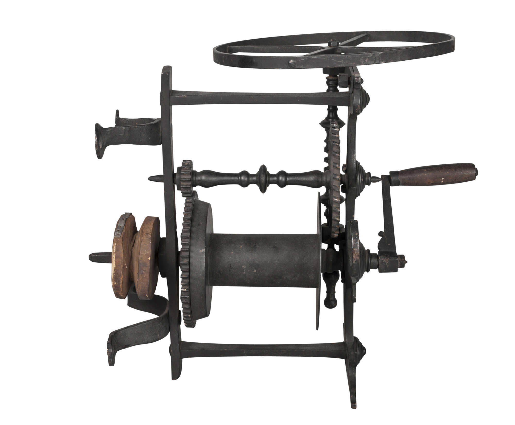 Roseberys London | A cast and wrought iron spit 'Jack' or engine, probably