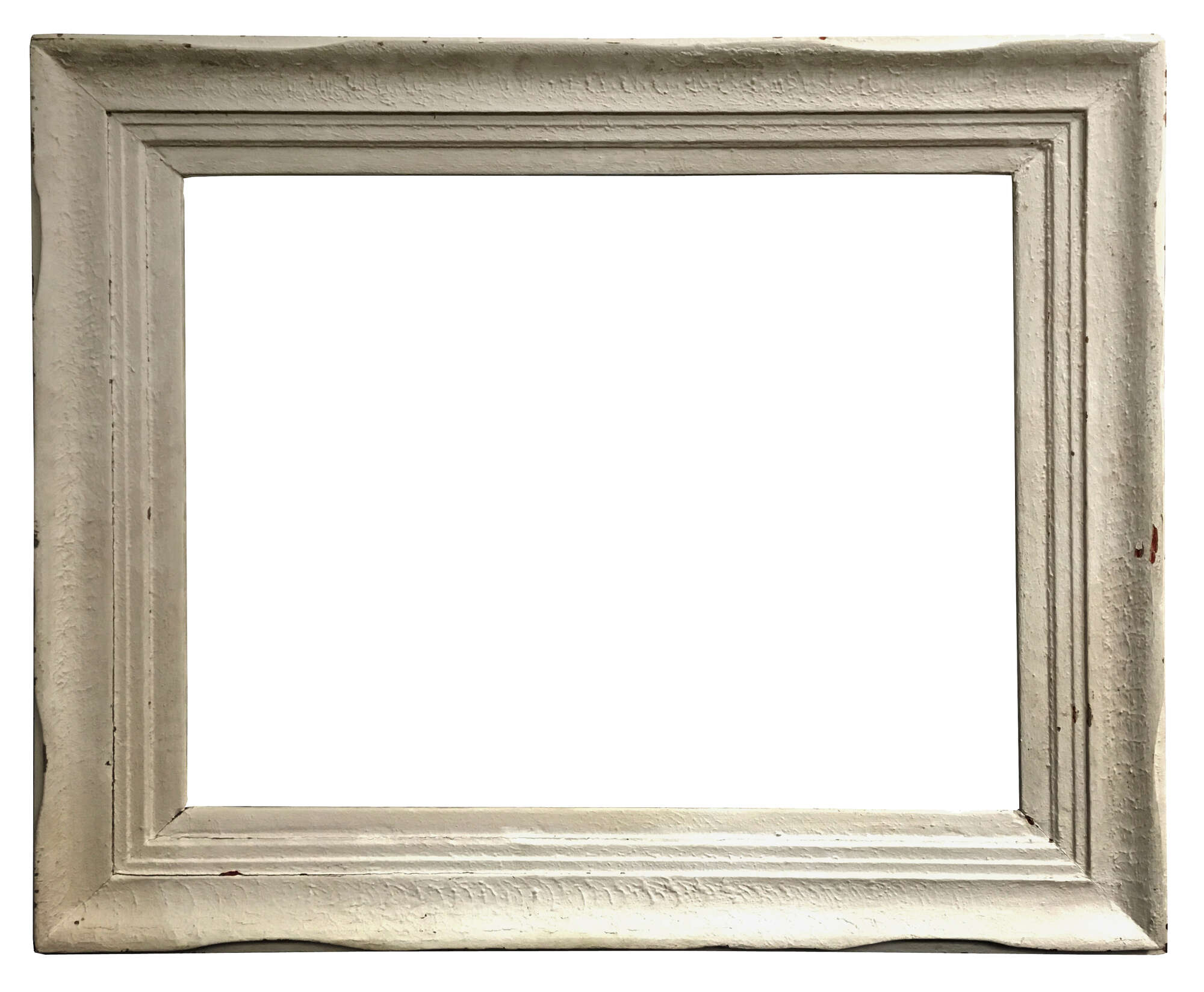 Roseberys London | An English Stripped and White Painted Lawrence Frame,
