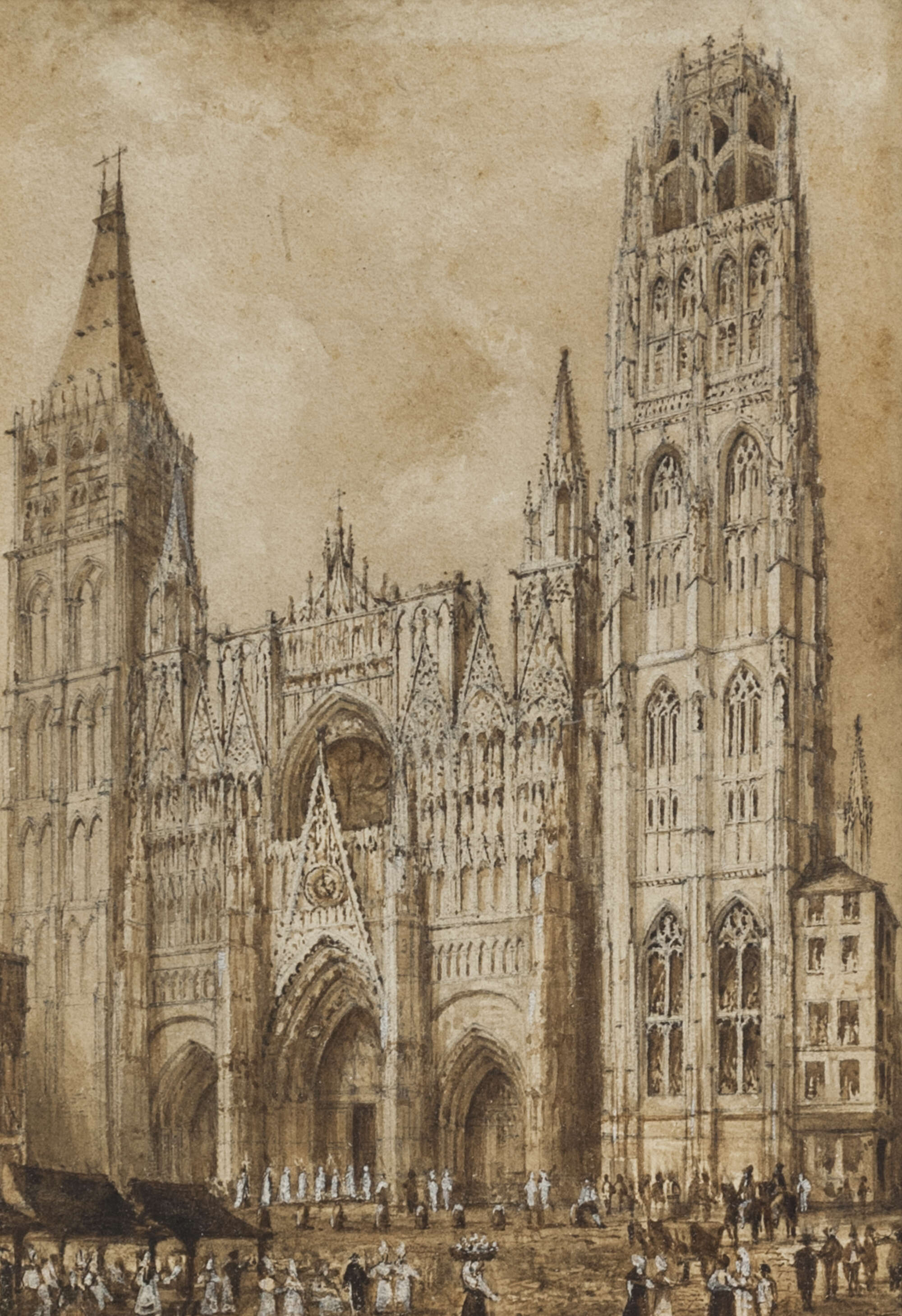 Roseberys London | Nicholas Condy, British 1793-1857- Rouen