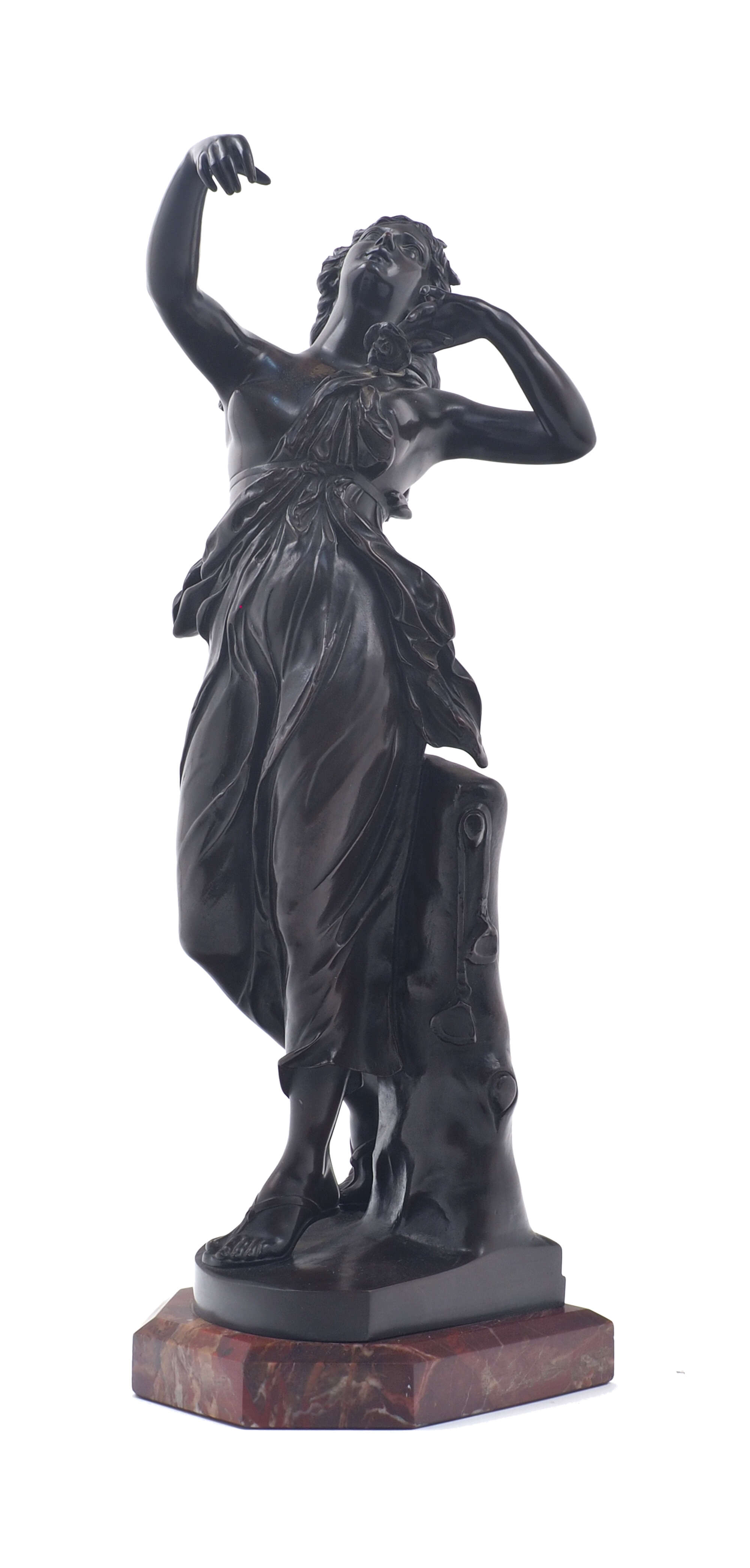 Roseberys London | A German bronze model of Flora, late 19th century, cast