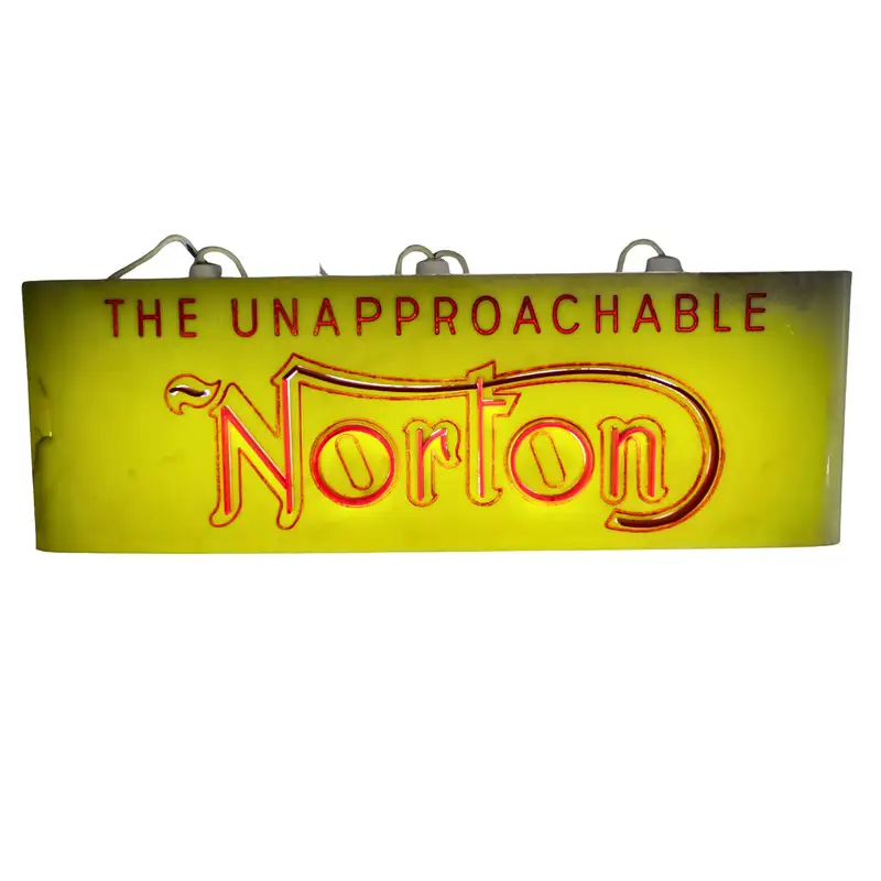For Sale | 1960s Norton Neon Sign-For Sale