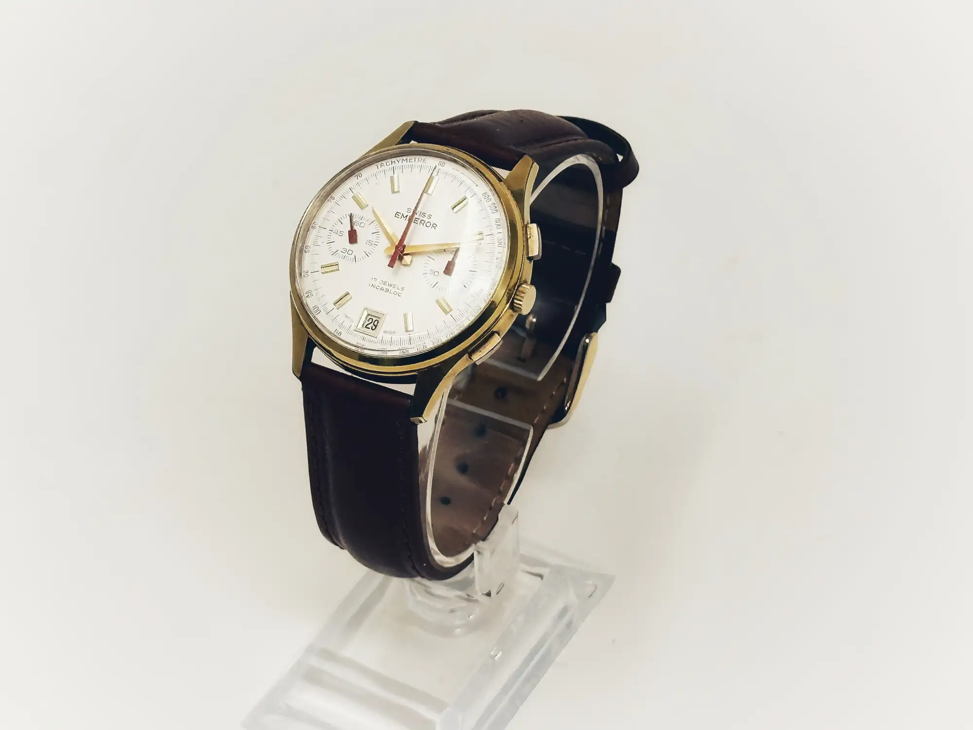 Iconic Auctioneers | Swiss Emperor Manual Wind Chronograph-Sold