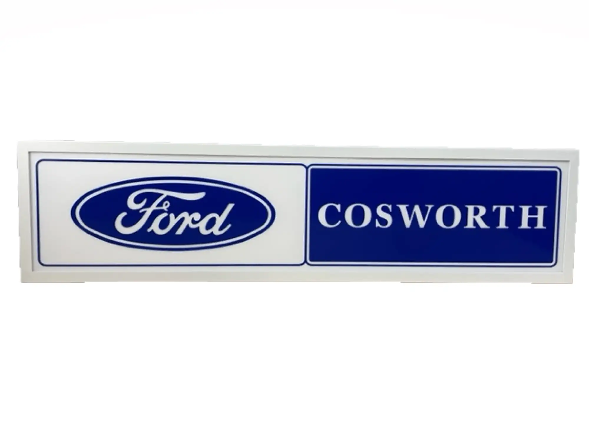 Iconic Auctioneers | New Metal-Framed LED Illuminated 'Ford Cosworth ...