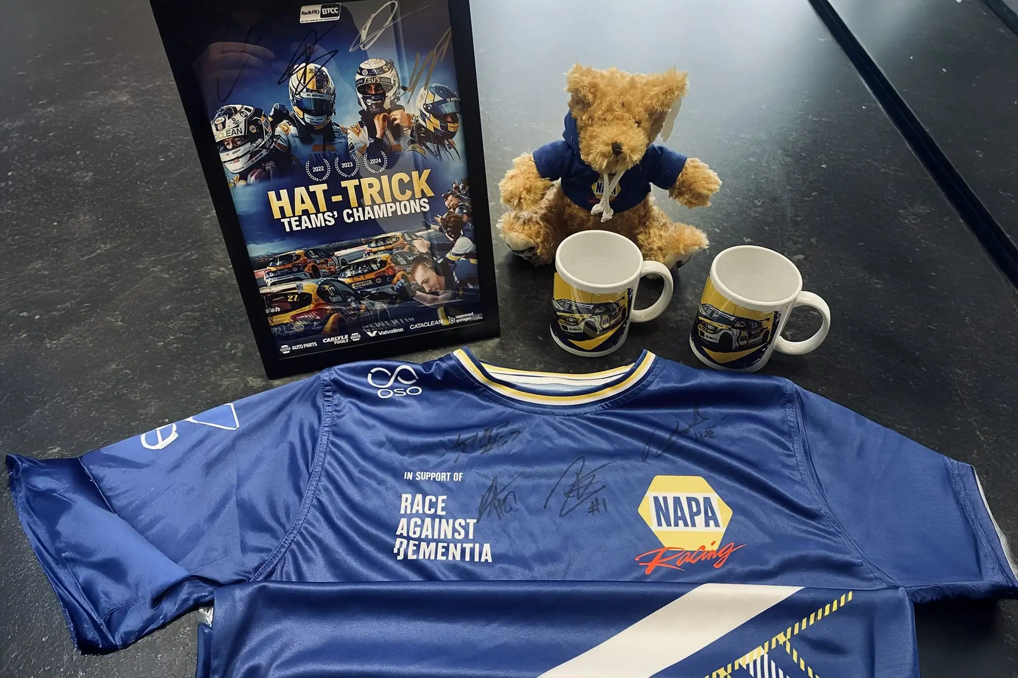 Iconic Auctioneers | NAPA Racing UK Team Memorabilia-Sold