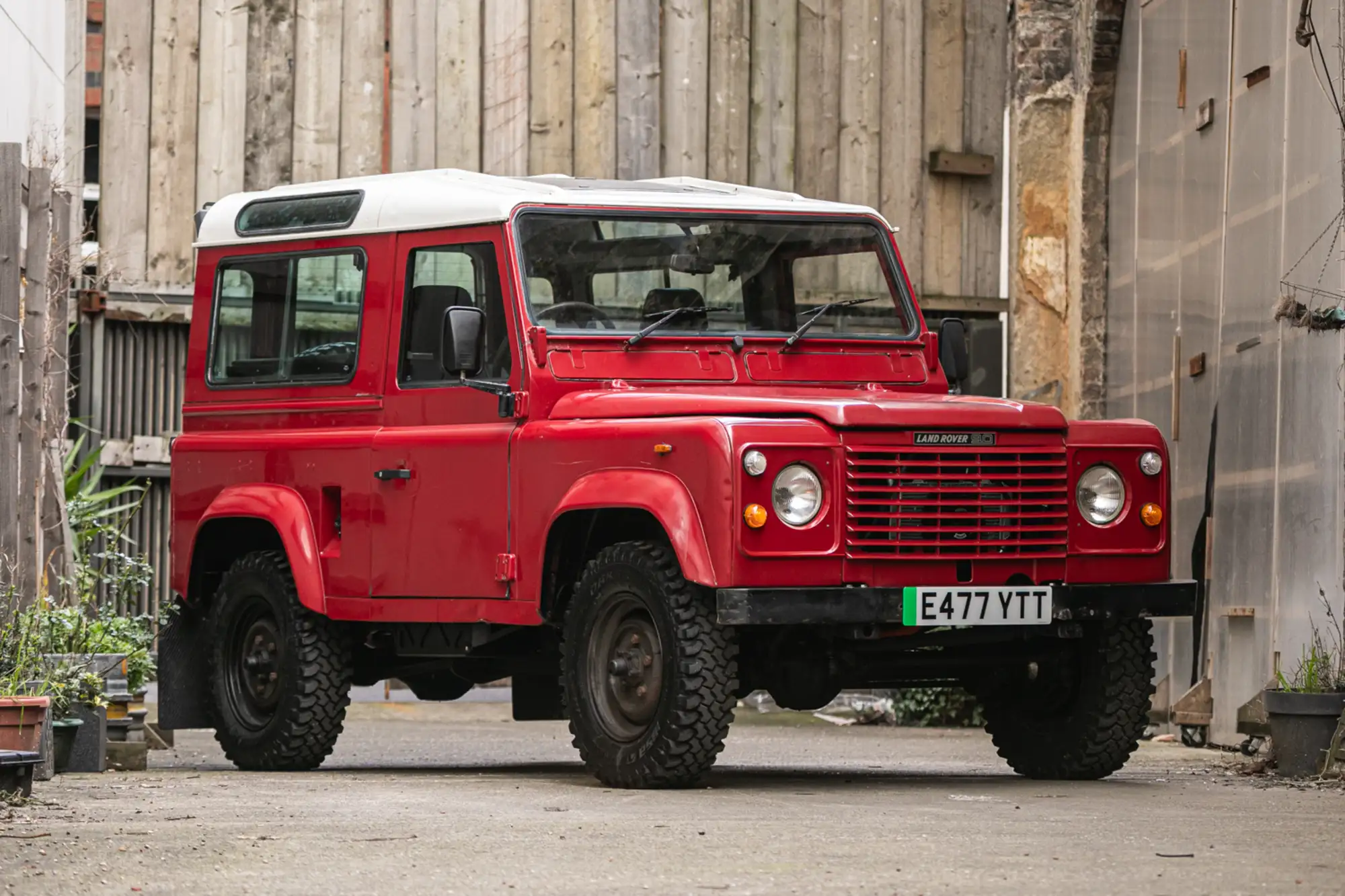 Land rover defender electric conversion store