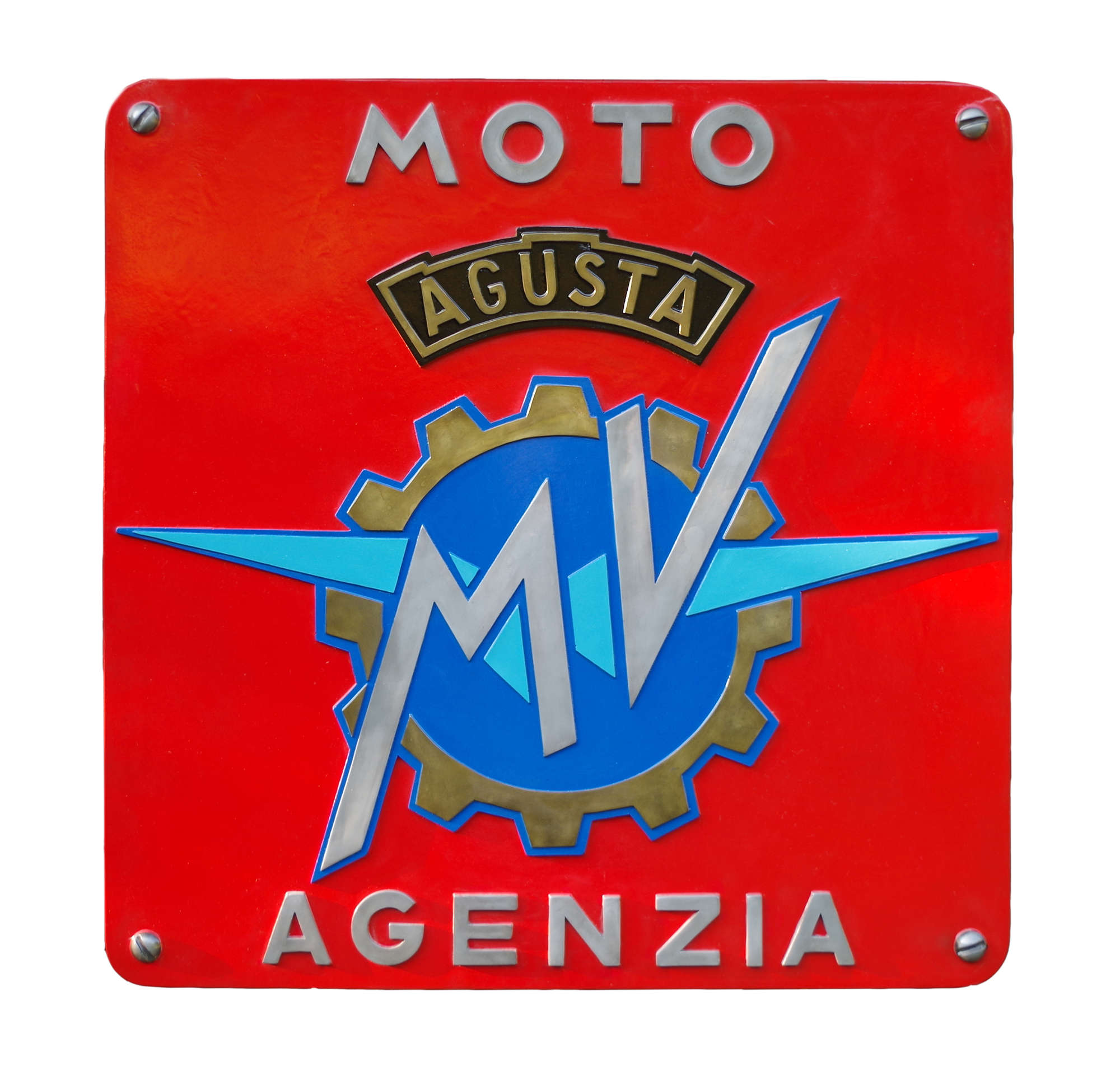 Iconic Auctioneers | Fibreglass MV Augusta Sign-Sold