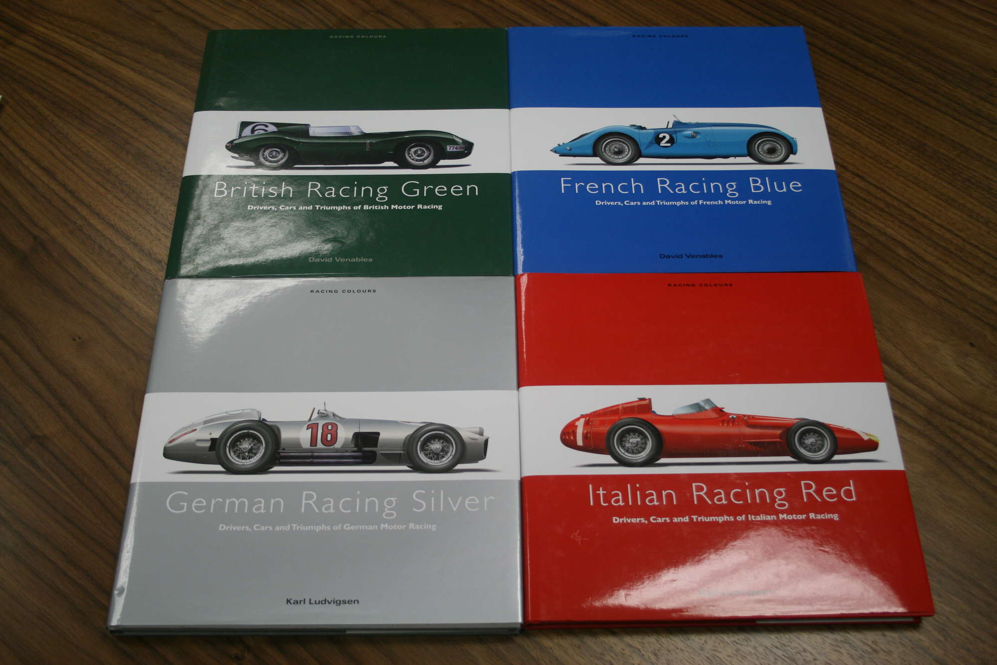 Iconic Auctioneers | Racing Colours - all four titles-Sold