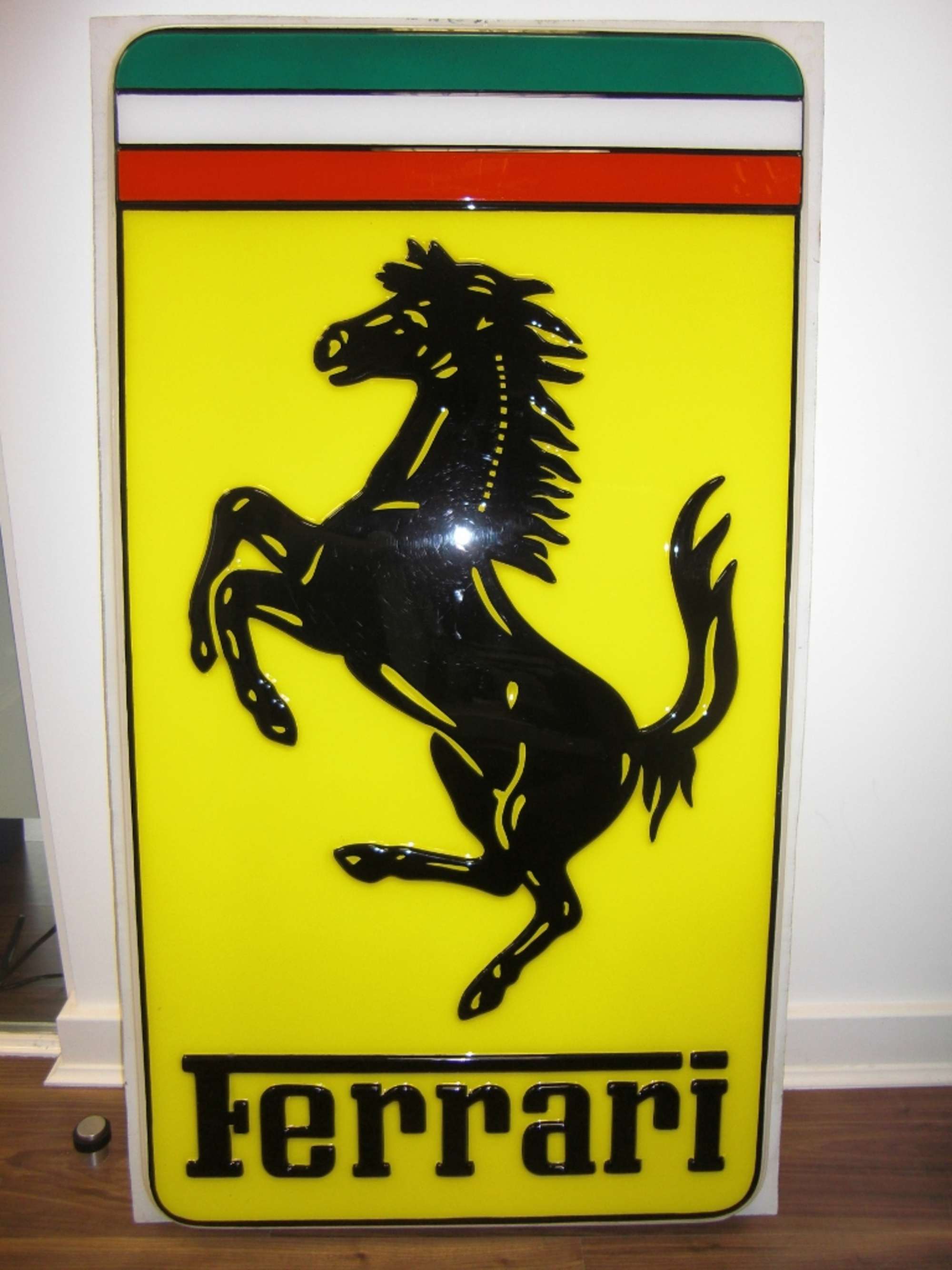 Iconic Auctioneers | Ferrari Wall Sign-Sold