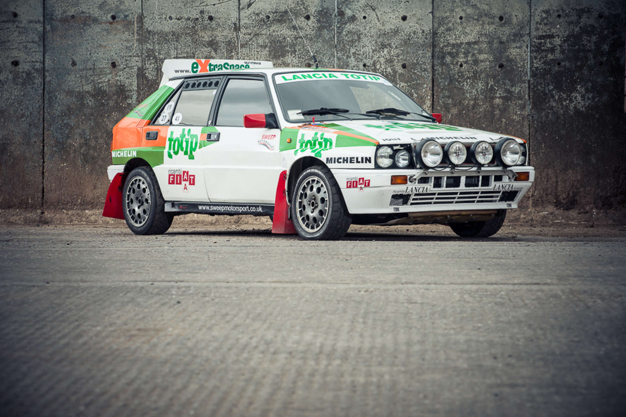Iconic Auctioneers | 1989 Lancia Delta Integrale Group N Rally Car-Sold