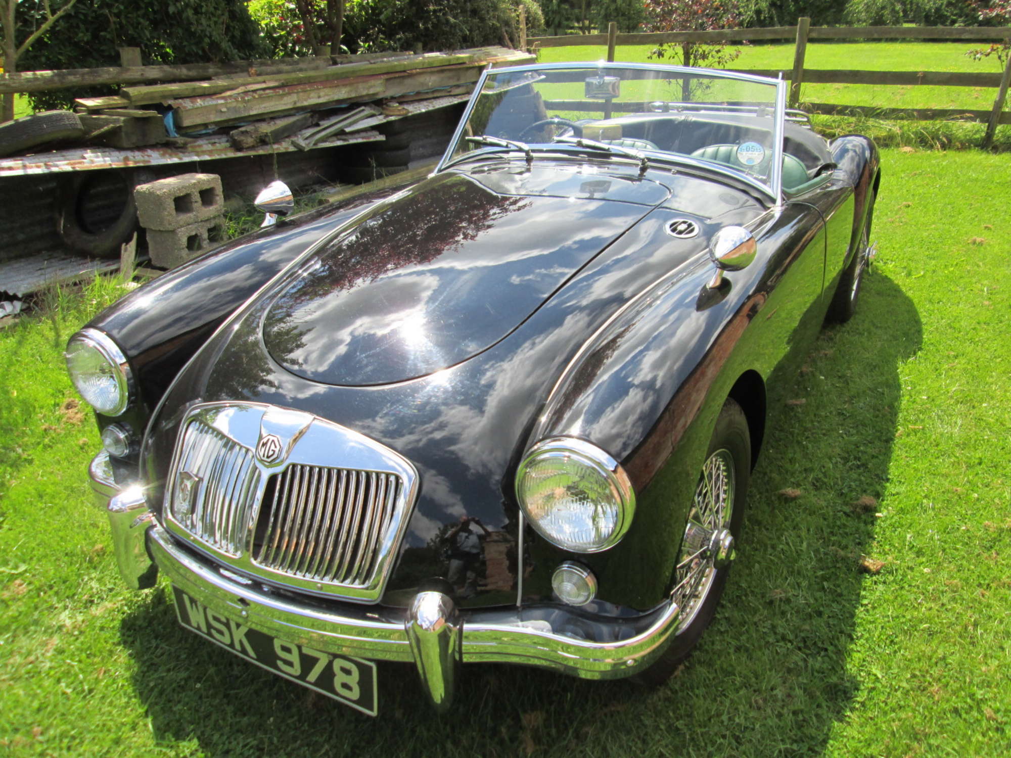 Iconic Auctioneers | 1956 MG A Roadster-Sold