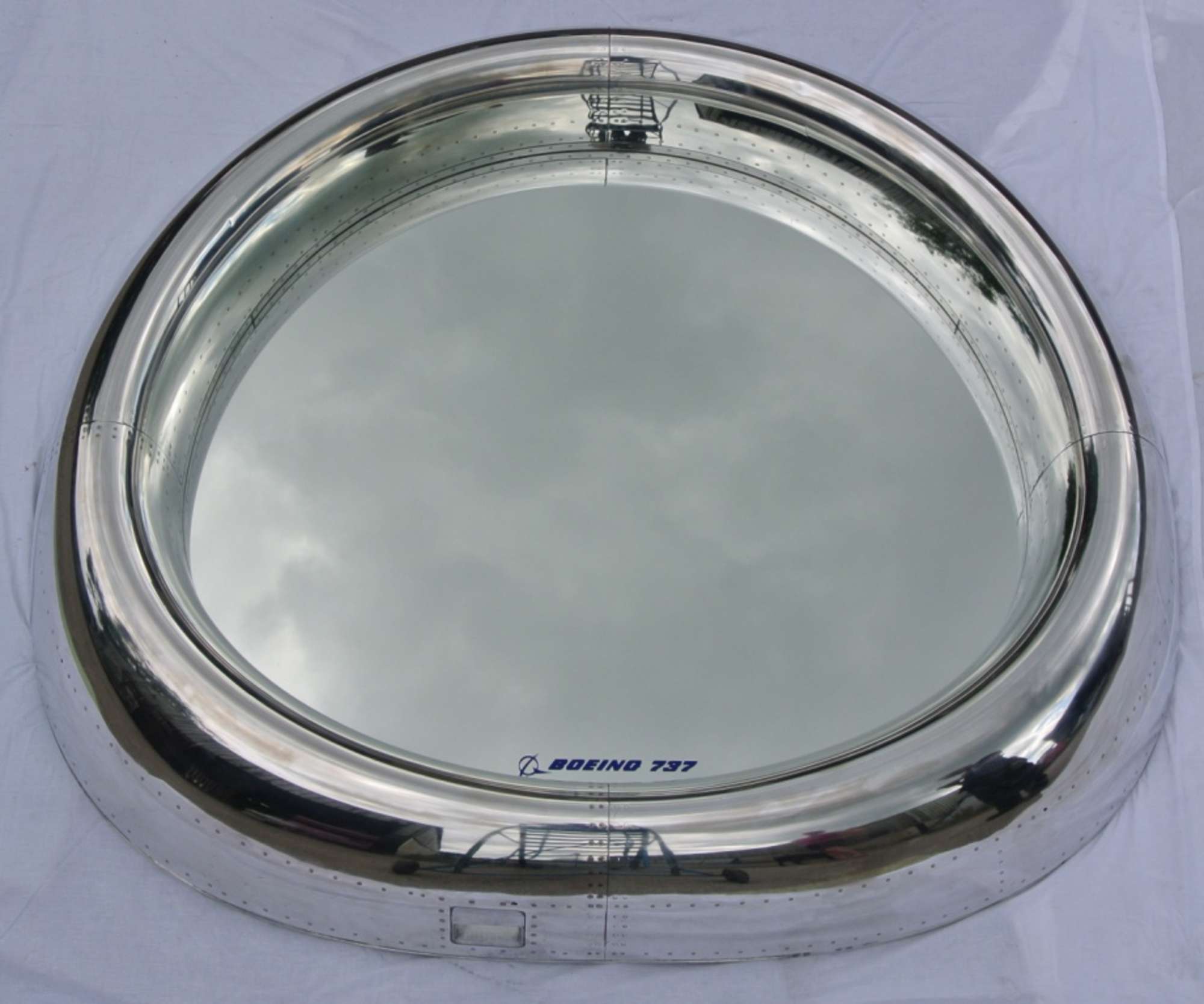 Iconic Auctioneers | HUGE Boeing 737 Airliner Engine Cowling Wall ...