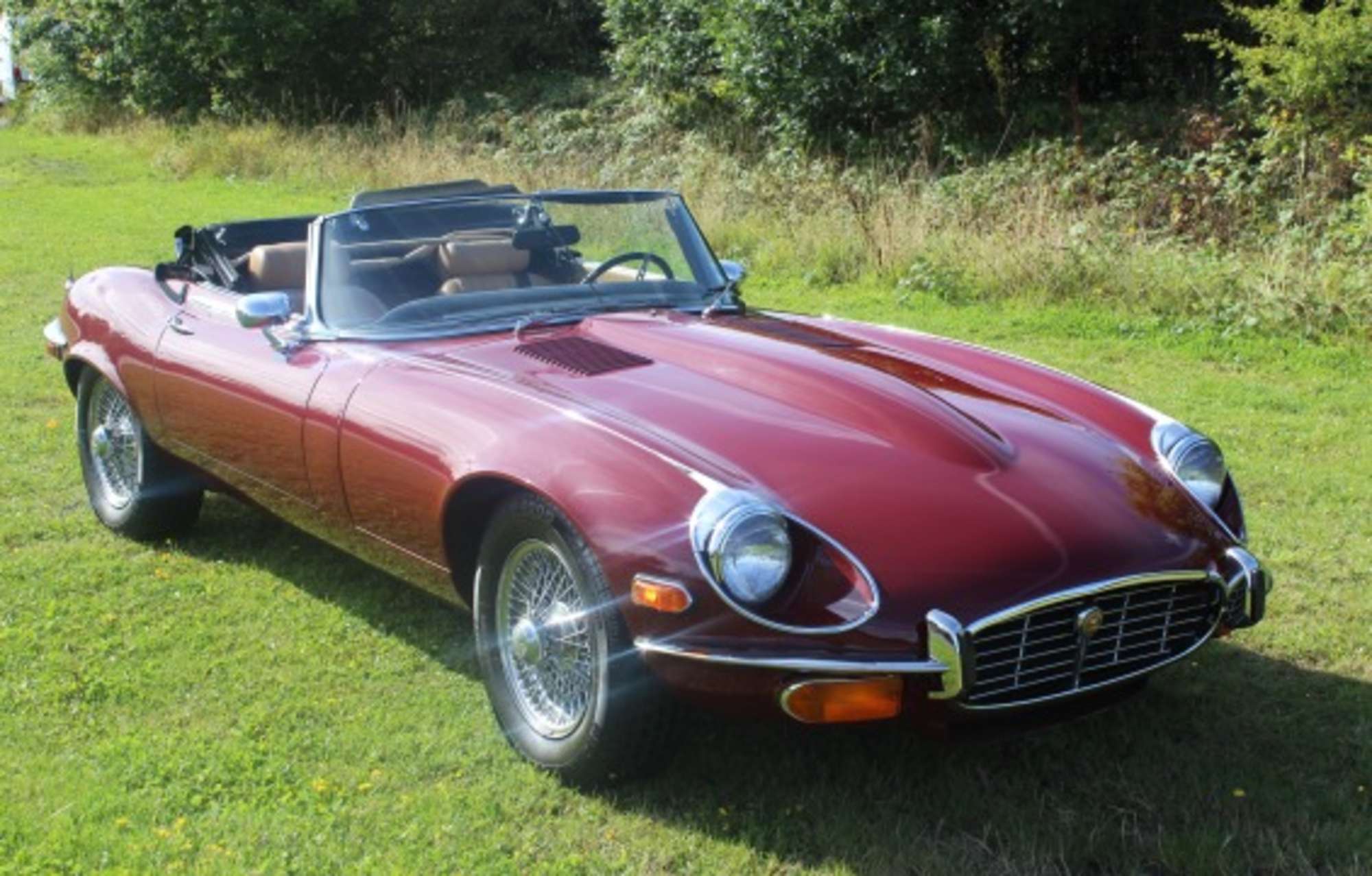 Iconic Auctioneers | 1973 Jaguar E Type S3 V12 Roadster-Sold