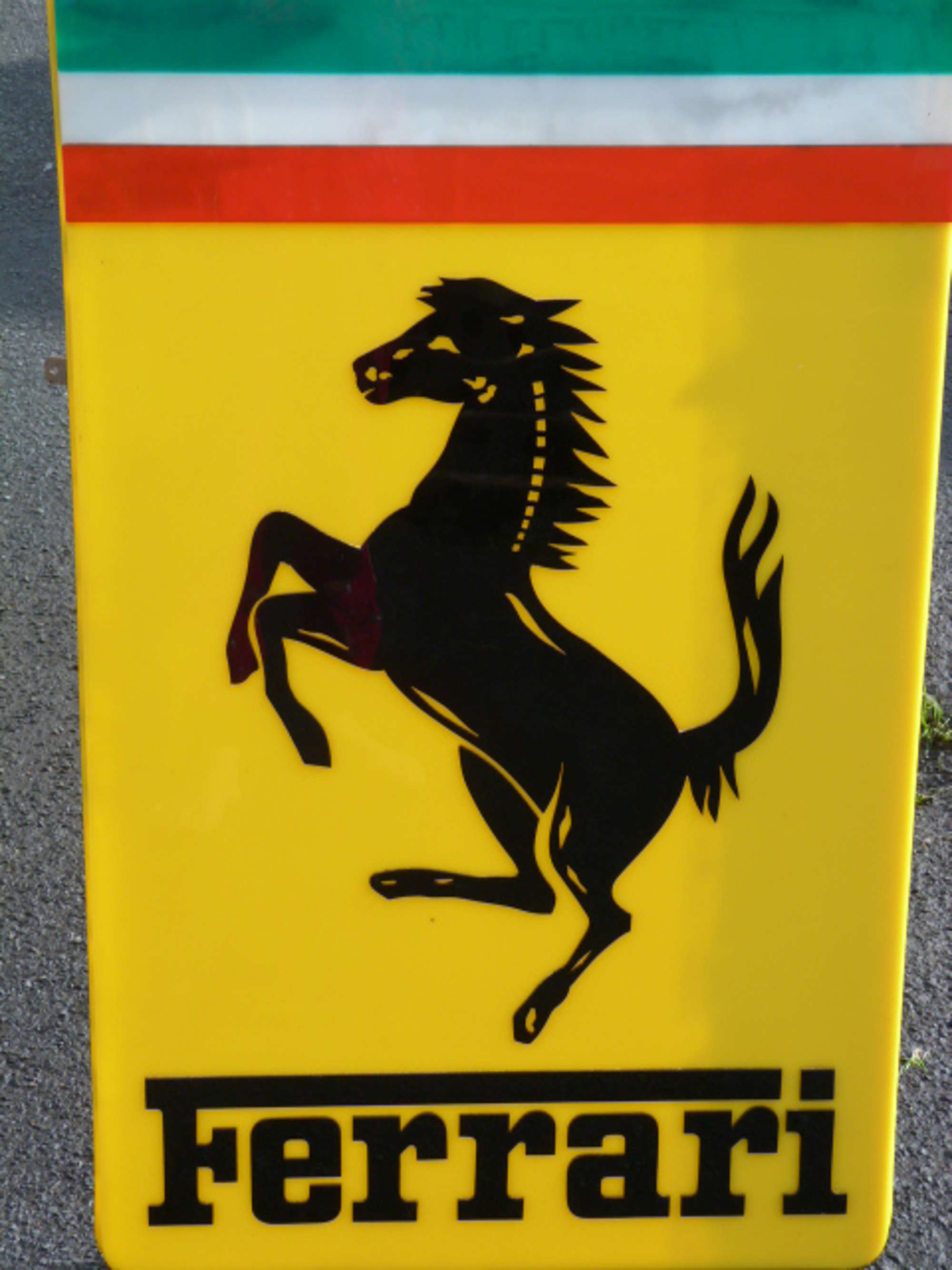 Iconic Auctioneers | Ferrari Wall Sign-Sold