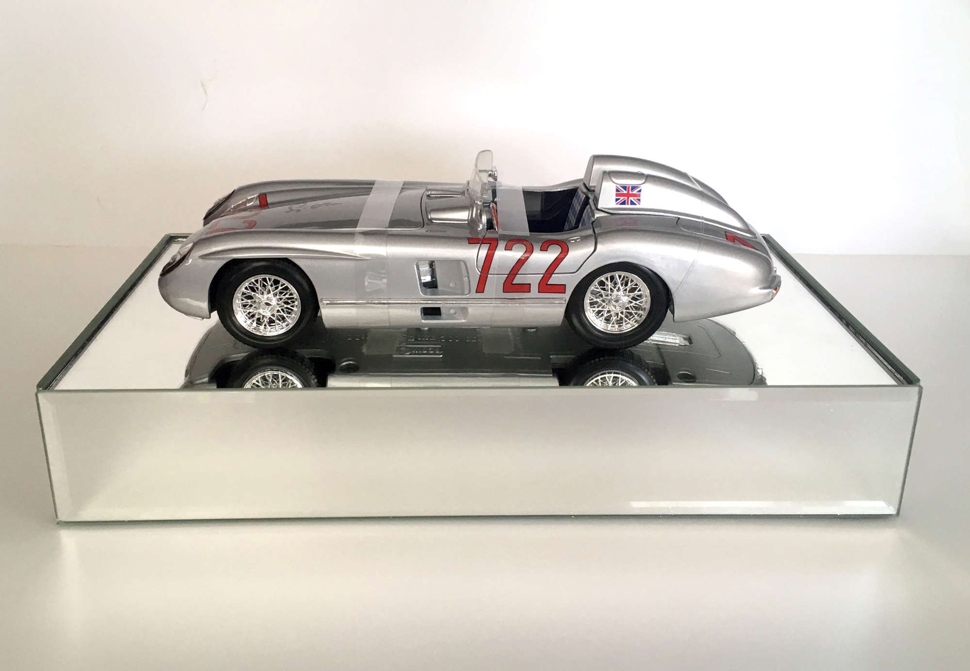 Iconic Auctioneers | Mercedes-Benz 300SL '722' model car.-Sold
