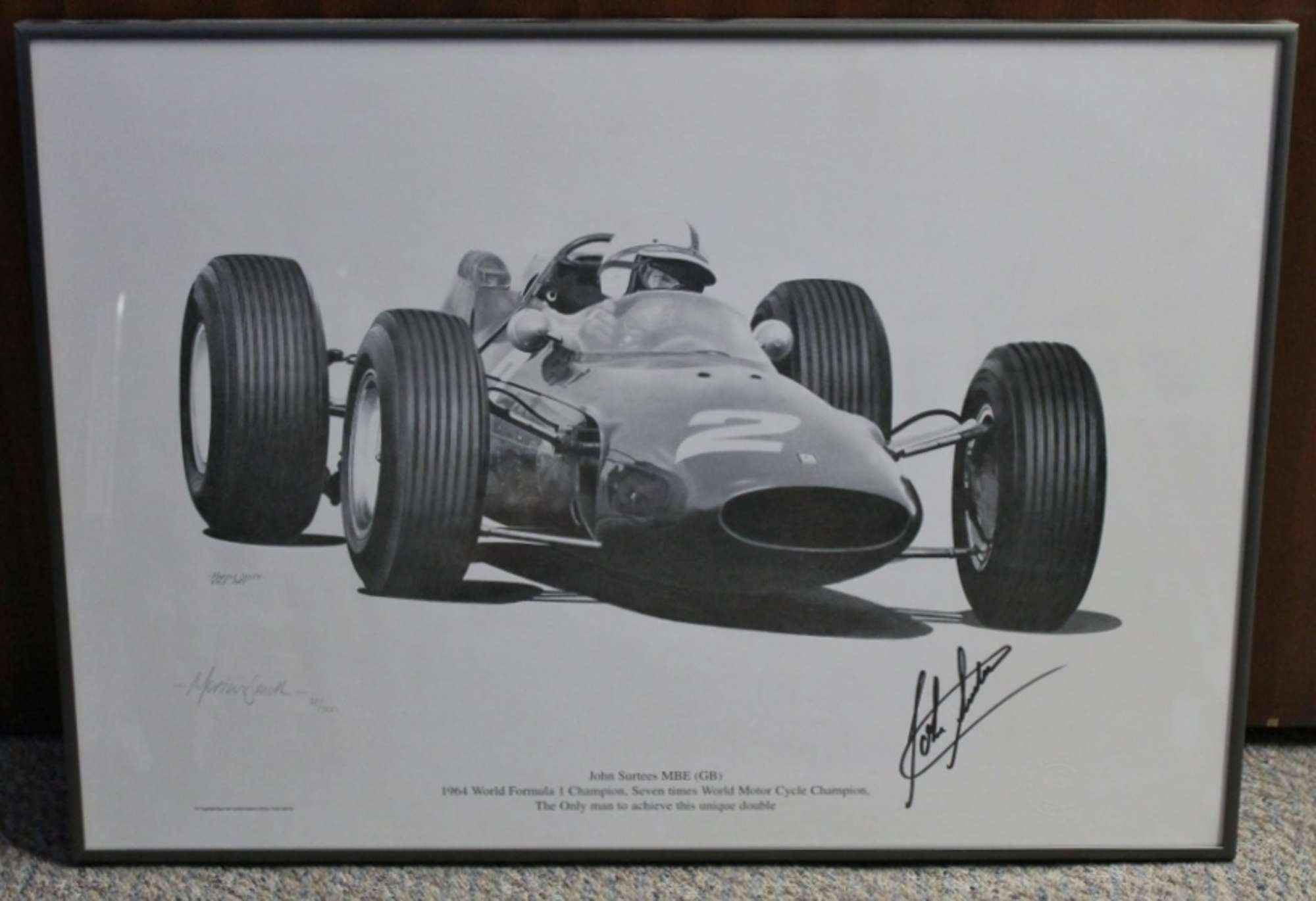 Iconic Auctioneers | John Surtees by Martin Smith-Sold