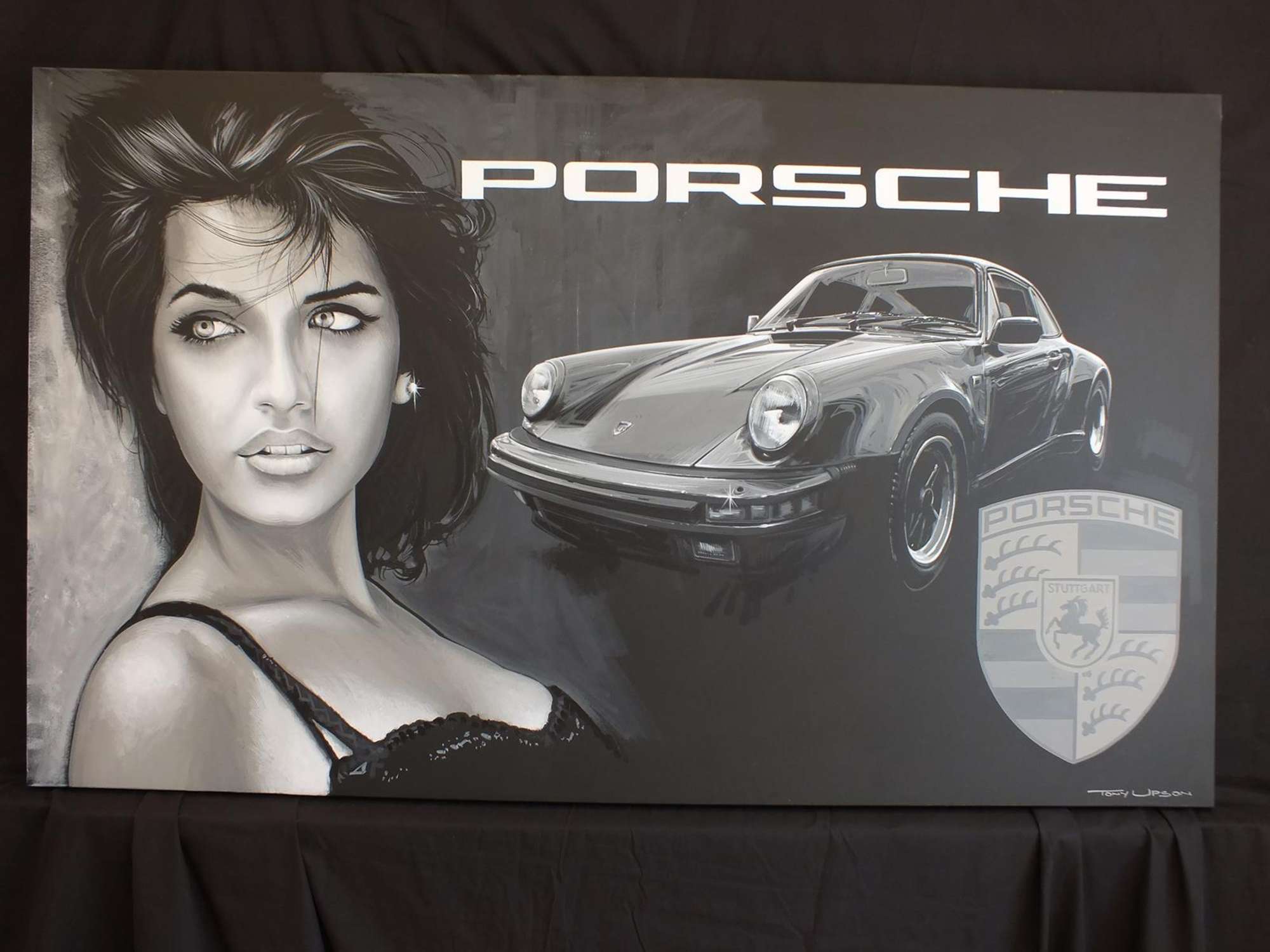 Iconic Auctioneers | Porsche Passion Painting-Sold