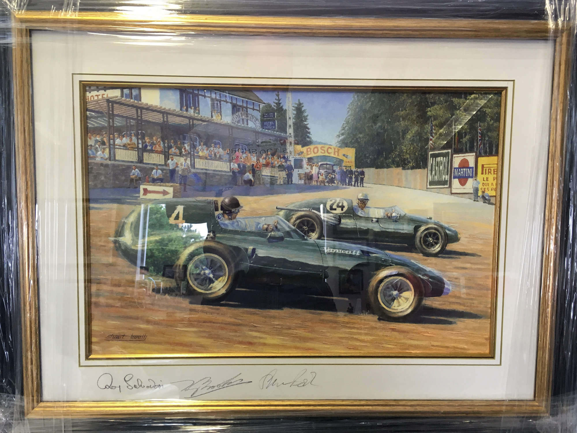 Iconic Auctioneers | Master of Spa by Stuart Booth, signed by Brooks ...