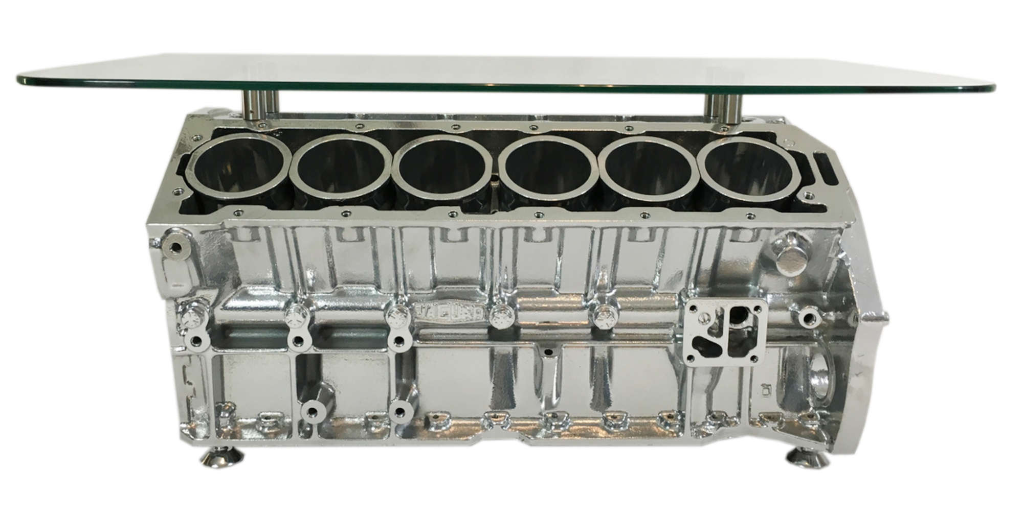 Iconic Auctioneers | E-Type Jaguar V12 Engine Coffee Table-Sold