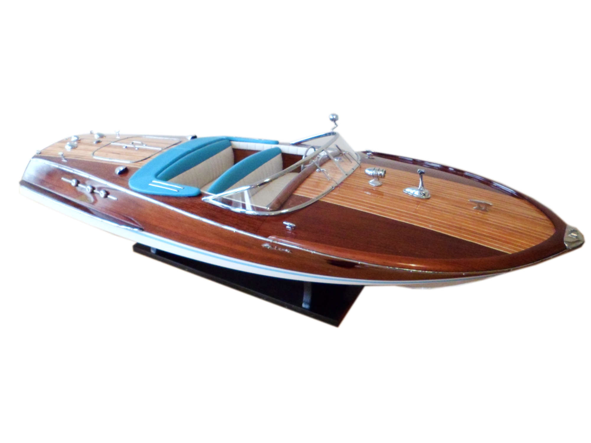 Iconic Auctioneers | Riva Aniston Scale Model Boat-Sold
