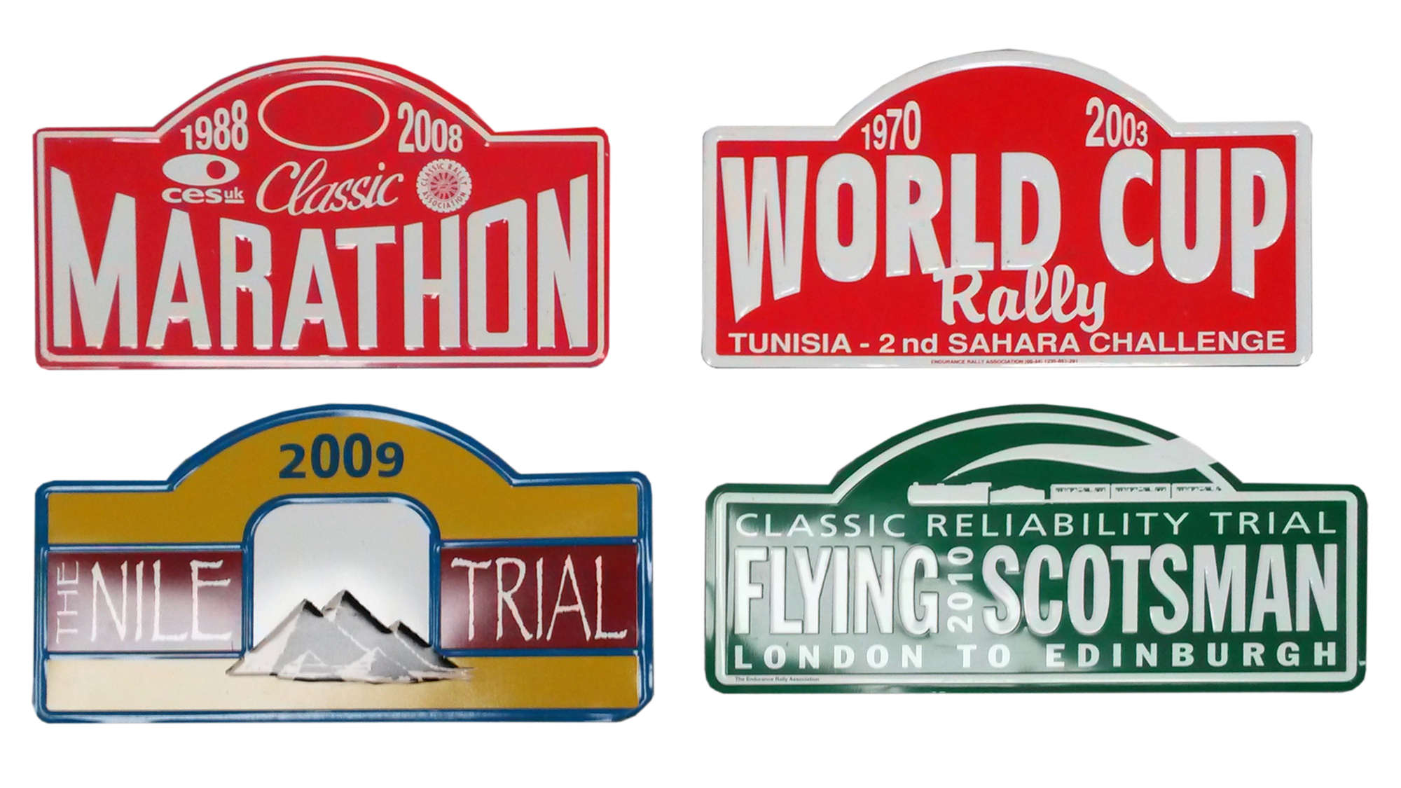Iconic Auctioneers | Classic rally plaques-Sold