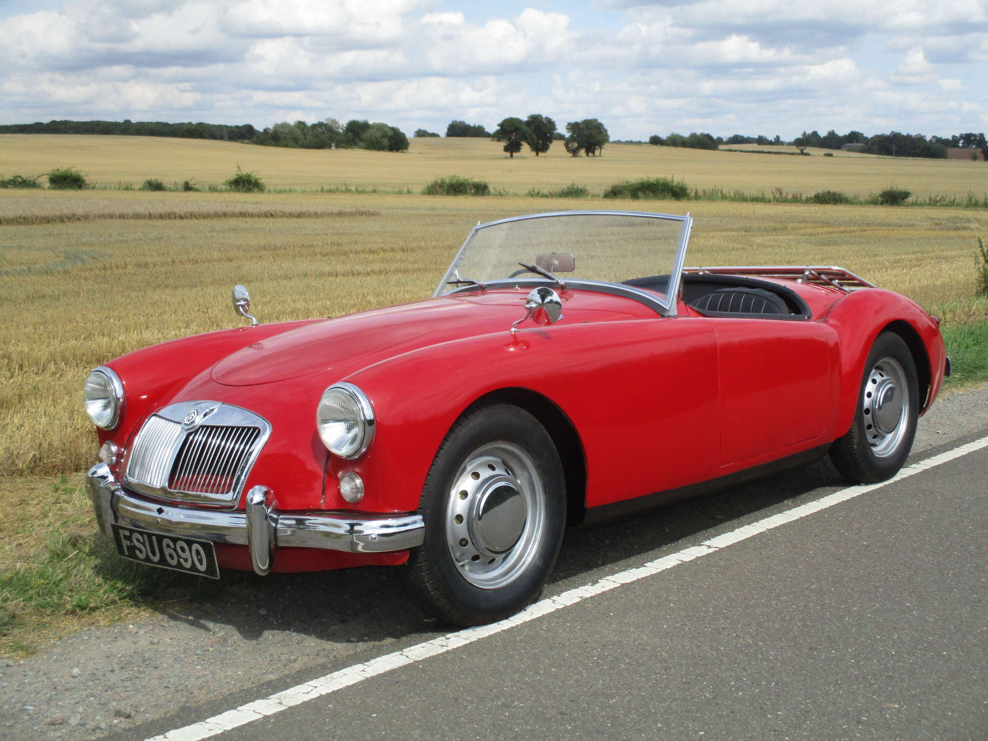 Iconic Auctioneers | 1957 MG A Roadster-Auction Lot