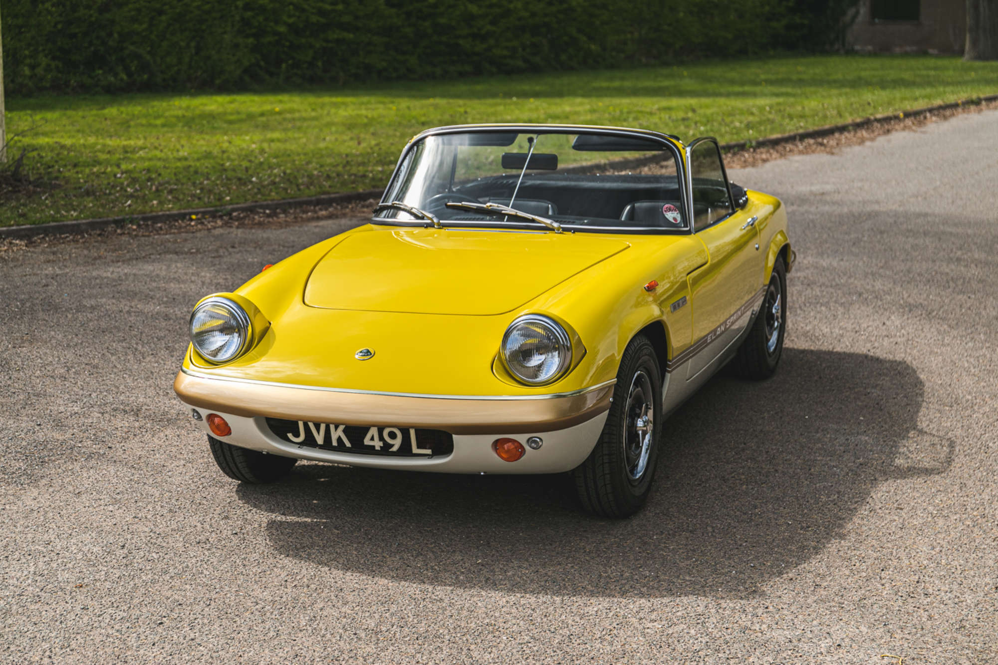 Iconic Auctioneers | 1972 Lotus Elan Sprint Convertible-Sold