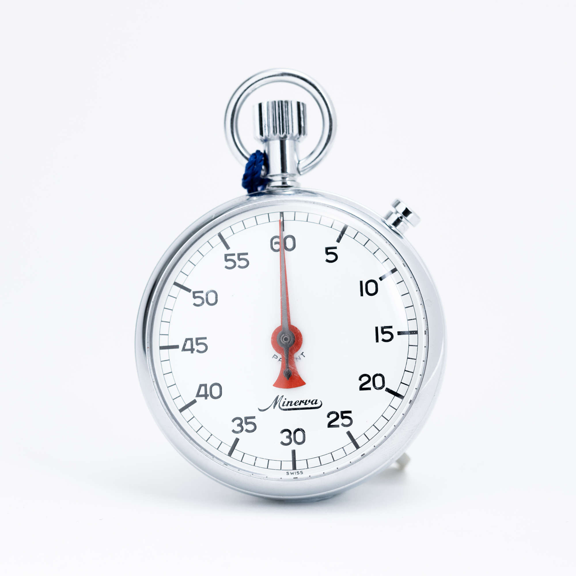 Iconic Auctioneers | Minerva Stopwatch Presented with Original Tag and ...