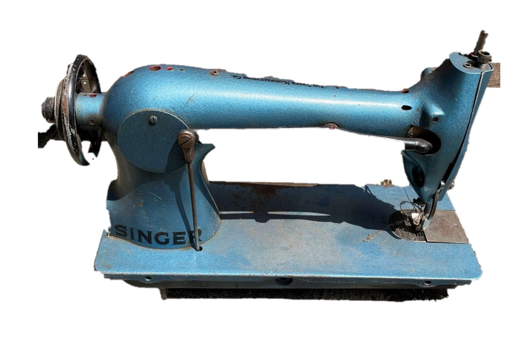 Iconic Auctioneers | Singer Industrial Sewing Machine with Pedal