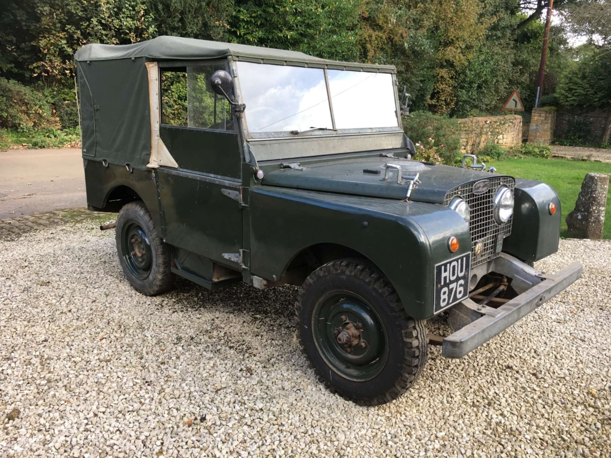Iconic Auctioneers | 1950 Land Rover Series One 80'-Sold