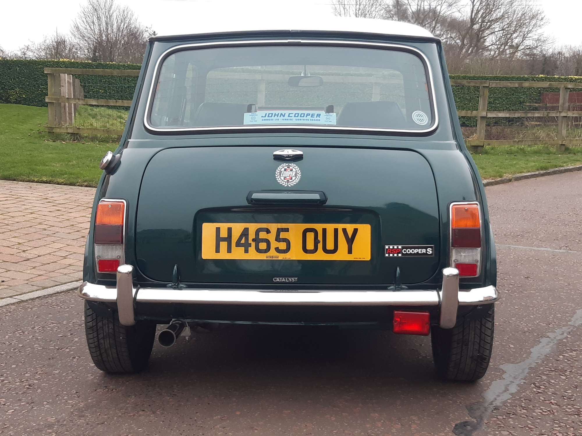 Iconic Auctioneers | 1990 Rover Mini RSP with Factory Cooper S ...